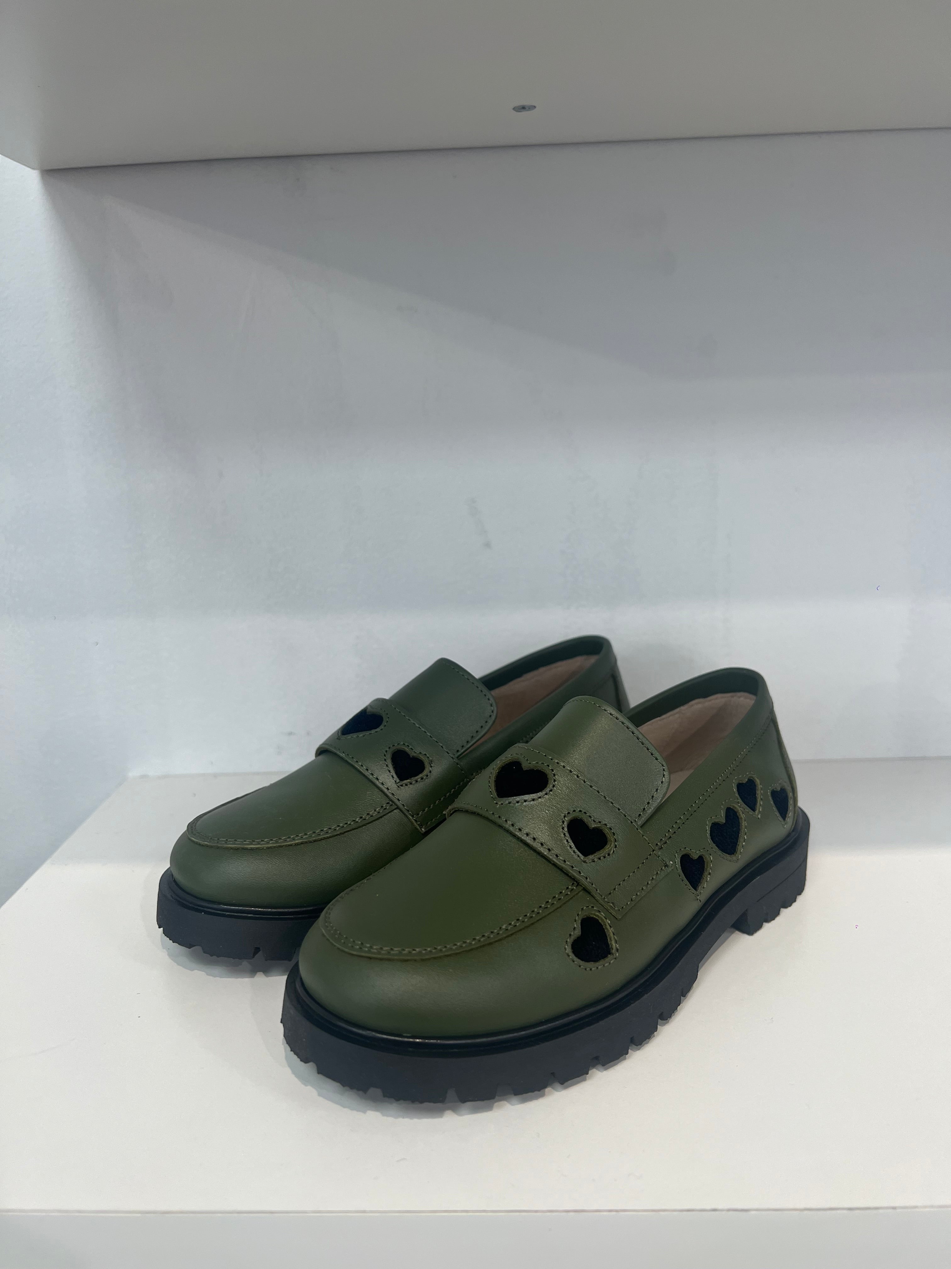Don Louis Army Heart Chunky Loafer – Hal Outlet
