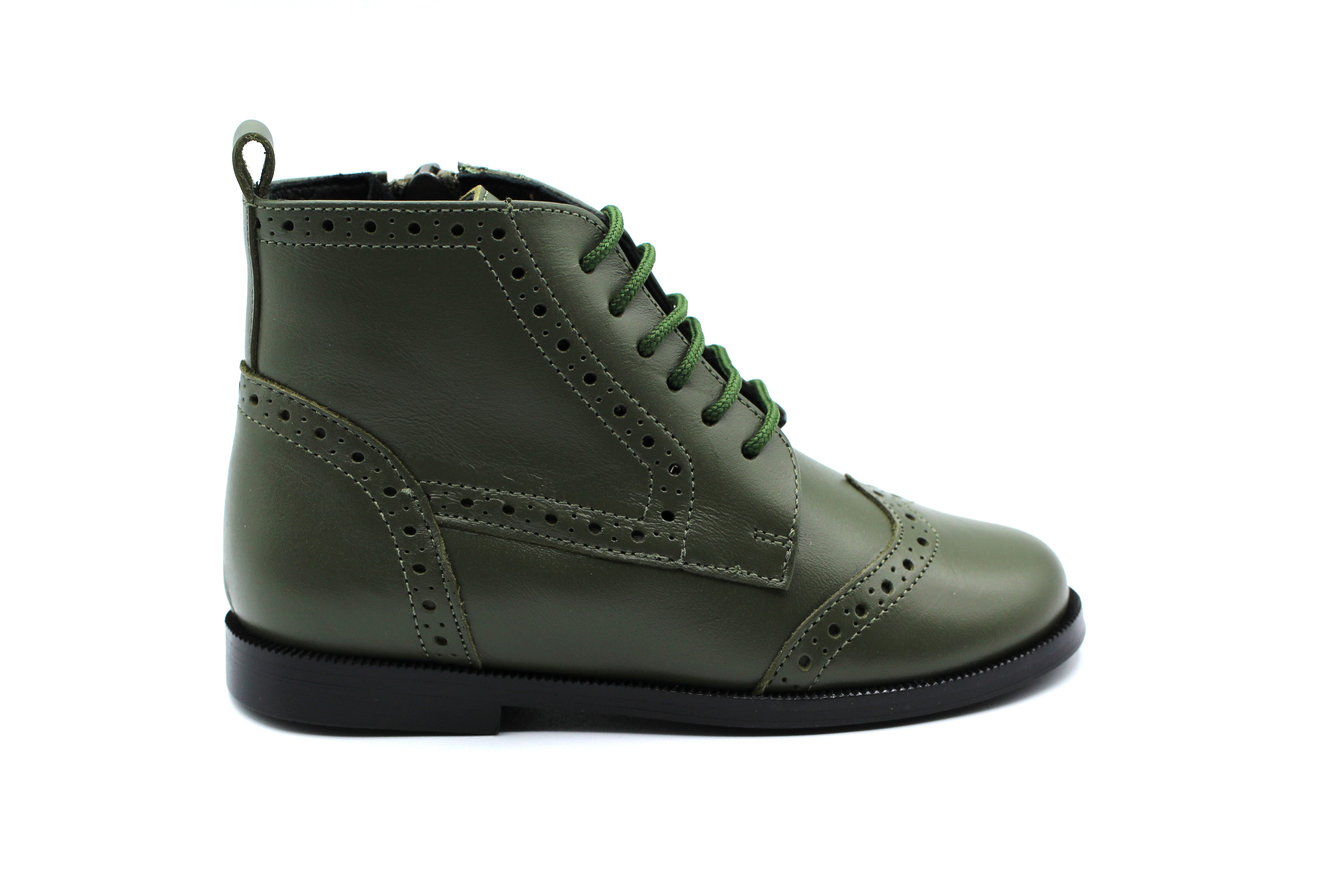 Don Louis Army Wingtip Bootie – Hal Outlet