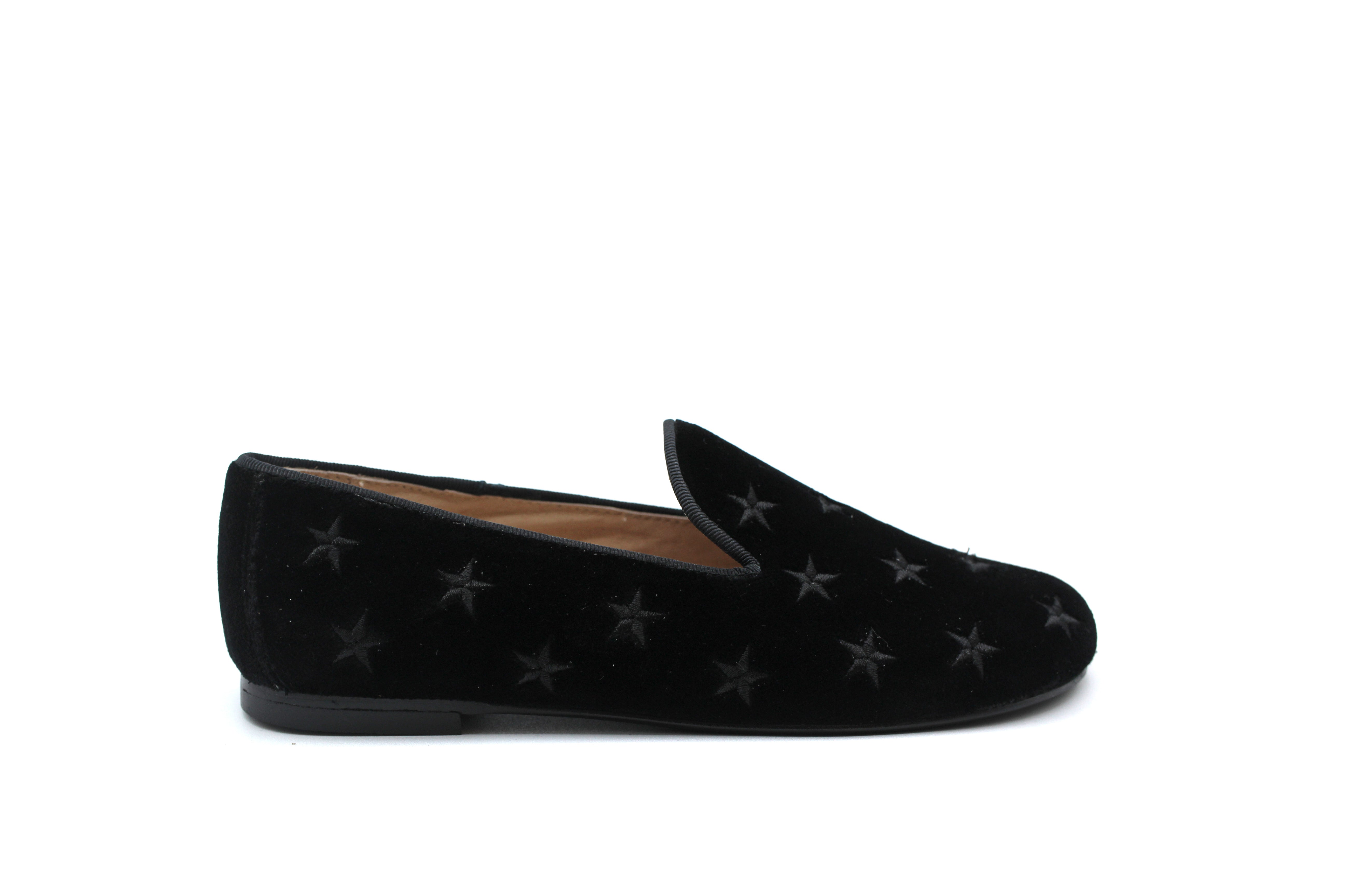 Don Louis Black Velvet Star Smoking Shoe – Hal Outlet