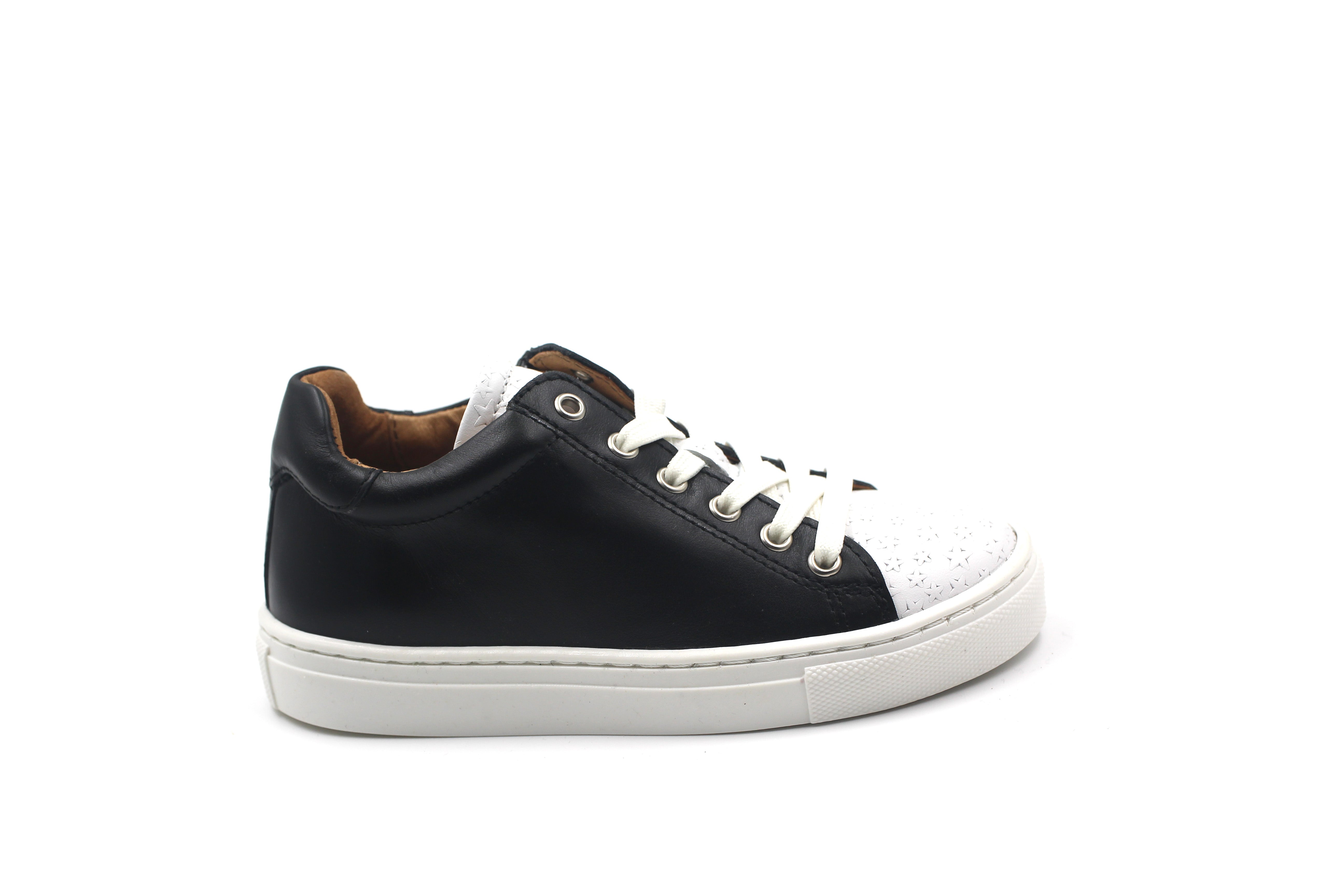 Atlanta Black Laces and Zipper Sneaker – Hal Outlet