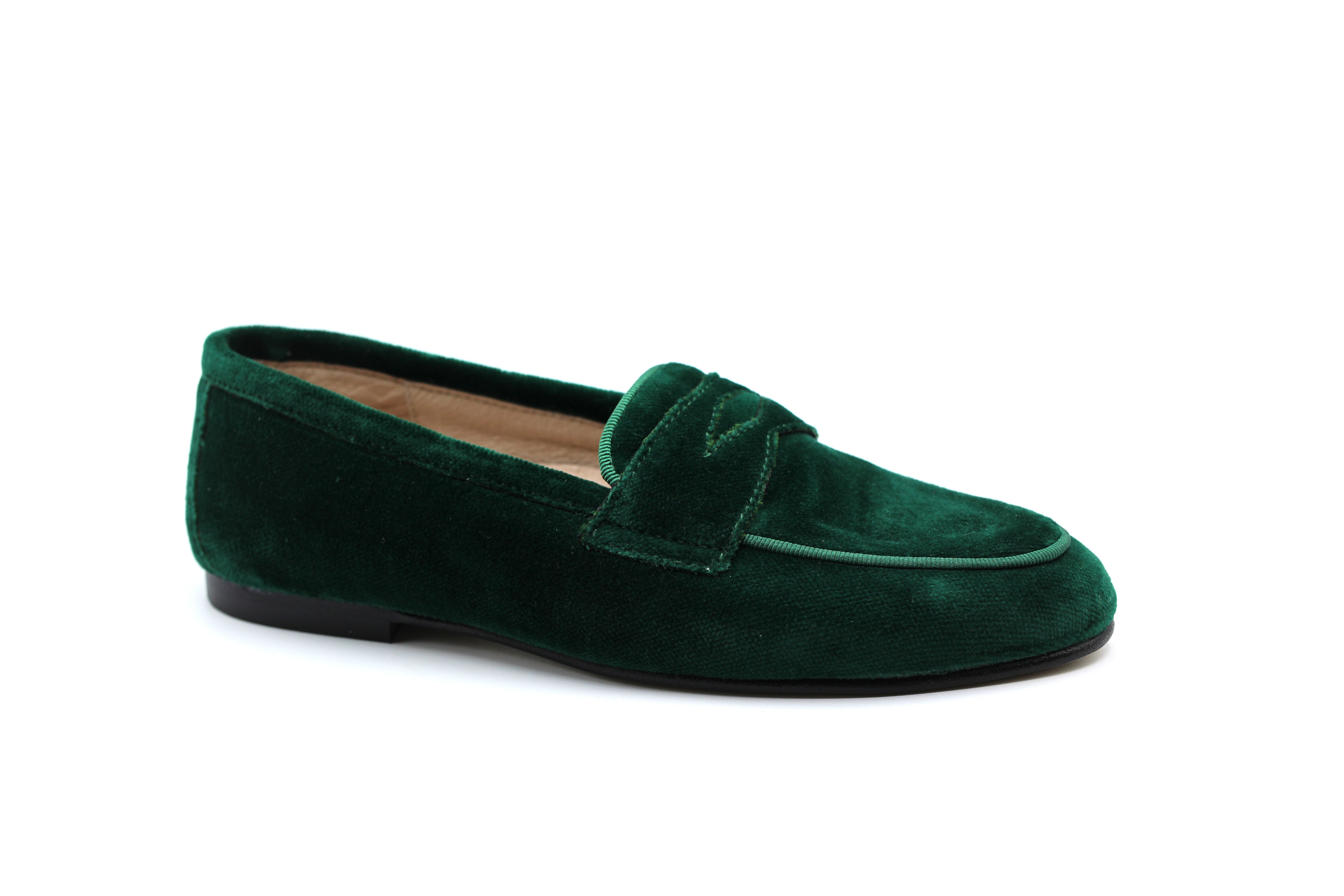 Don Louis Green Velvet Penny Loafer – Hal Outlet
