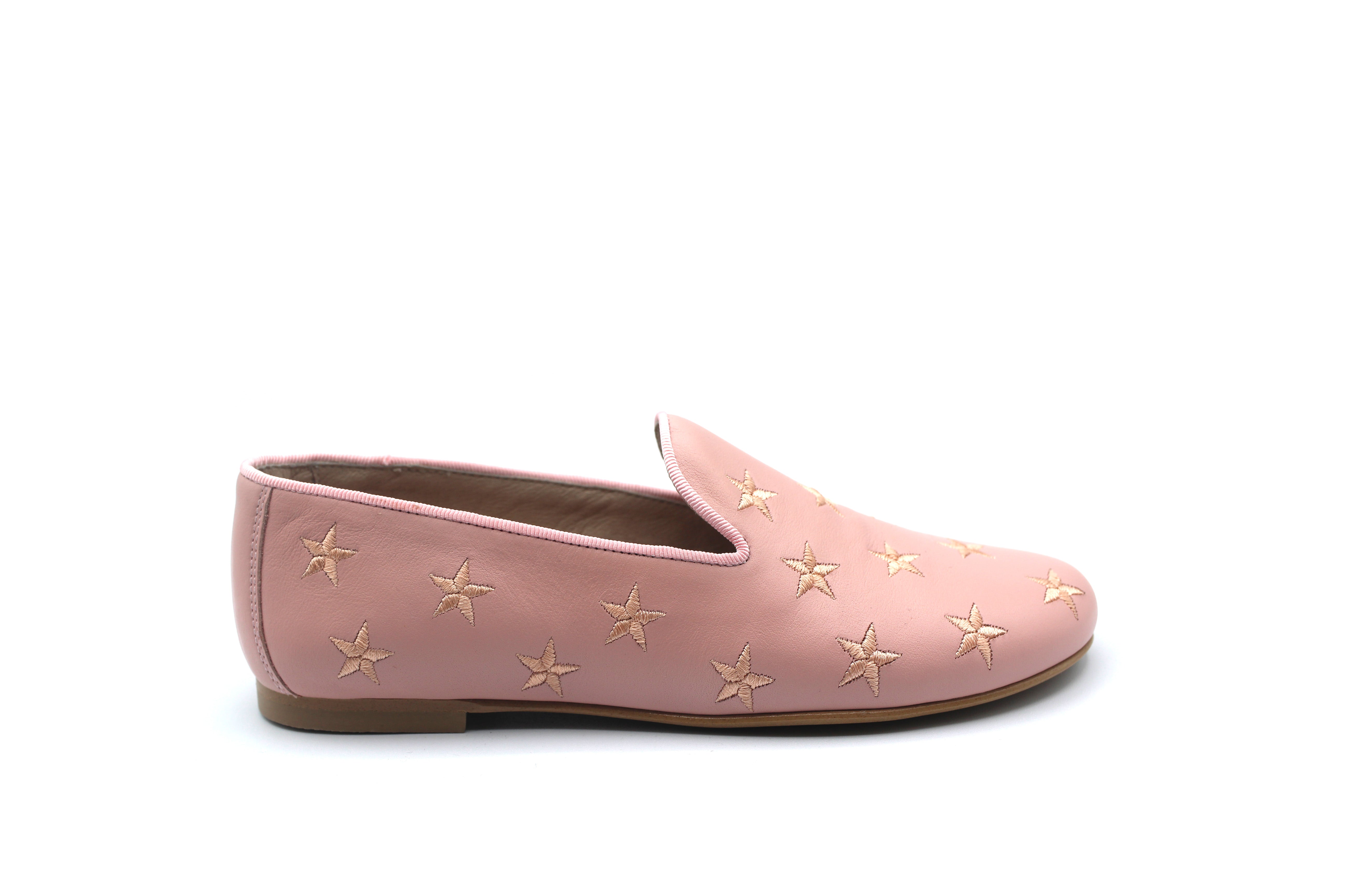 Don Louis Pink Mini Stars Smoking Shoe – Hal Outlet