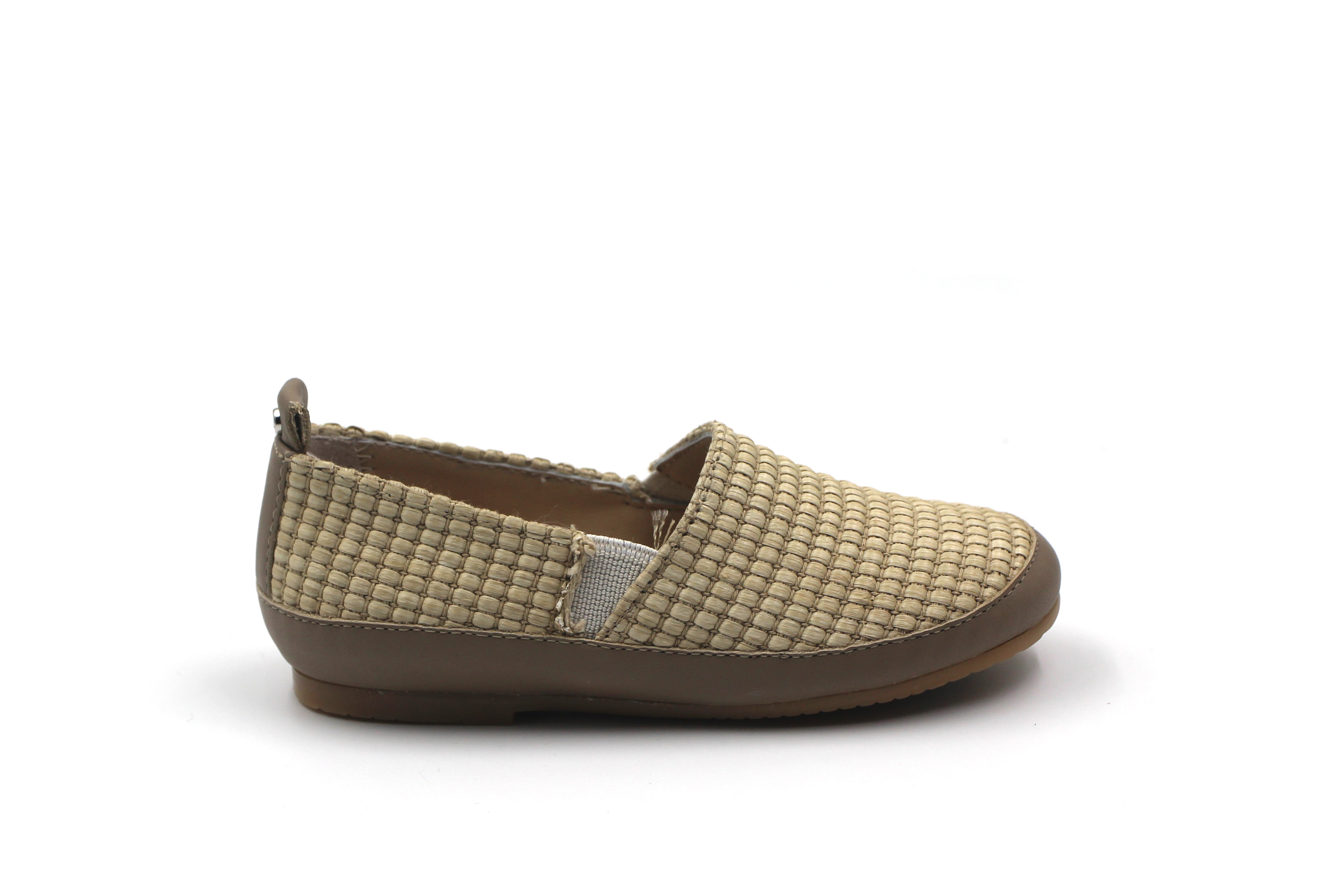 Manuela Weaved Taupe Inca Smoking Shoe – Hal Outlet
