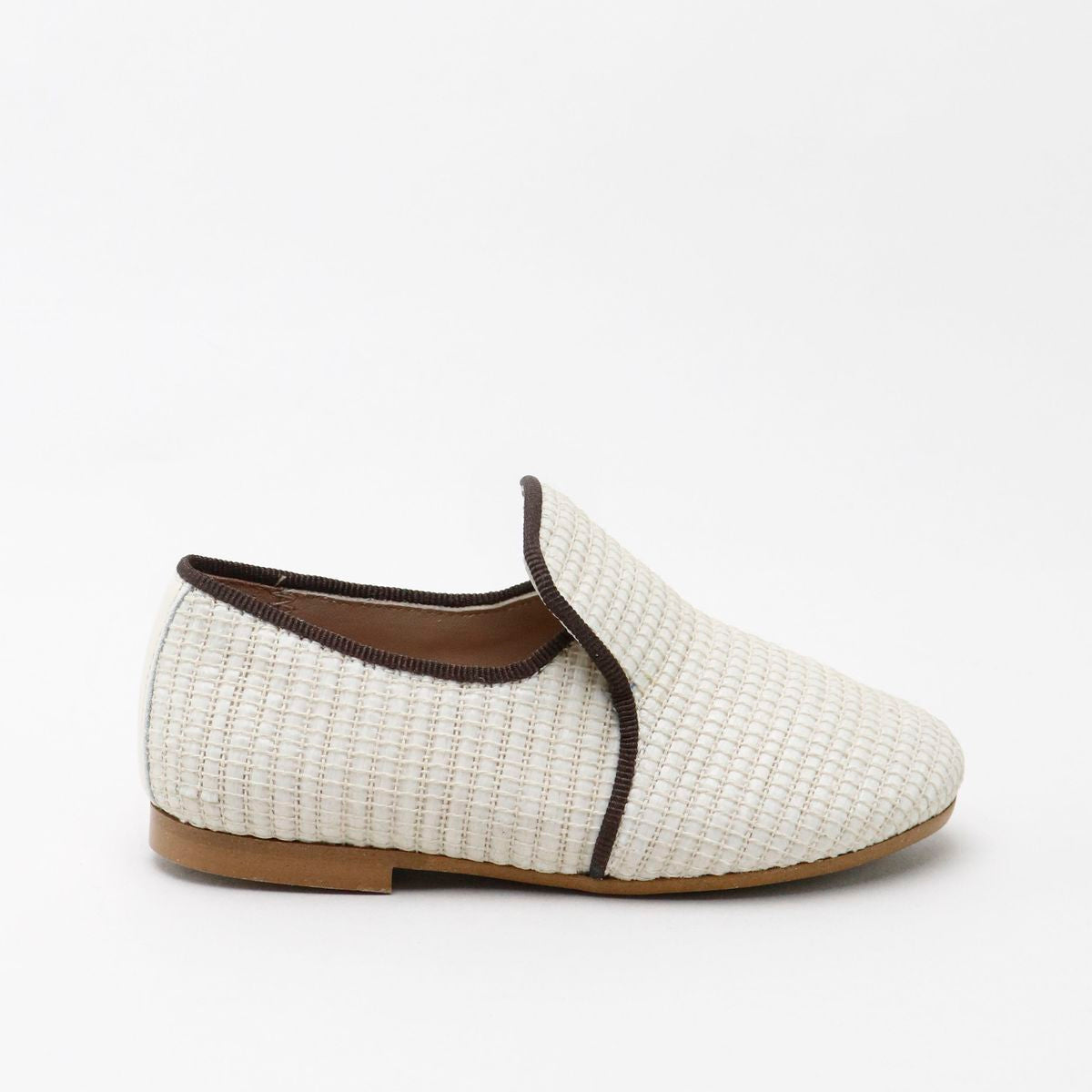 Papanatas New Rafia Beig Smoking Shoe – Hal Outlet